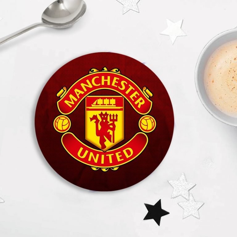 Manchester United Round Tea Coaster