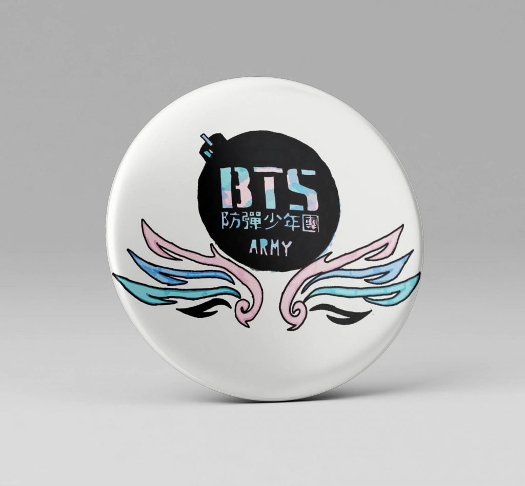 BTS Button Badge