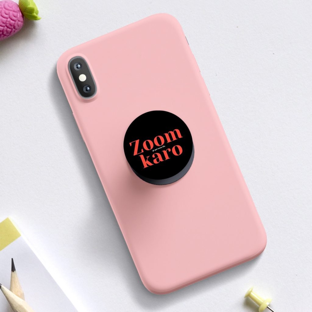Zoom Karo Customize Pop Sockets